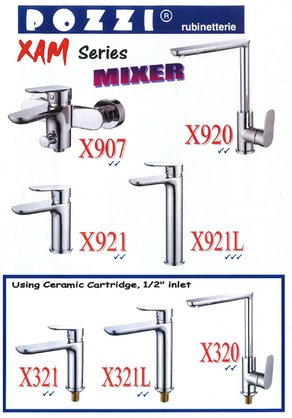 Pozzi X920 Chrome Kitchen Sink Mixer Tap – Domaco Pozzi X920 Chrome Kitchen Sink Mixer Tap – Domaco