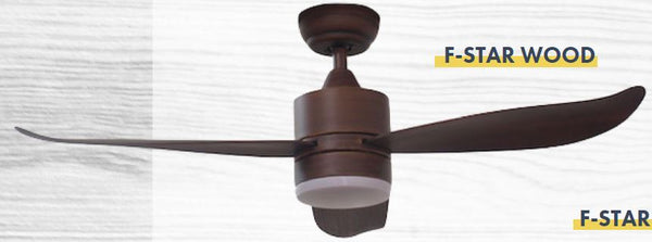 Fanco F-Star DC Ceiling Fan with 24W LED RGB Light Kit and Remote – Domaco