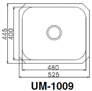 ENGLEFIELD UM-1009 0.9mm Handmade S/Steel Undermount Kitchen Sink – Domaco
