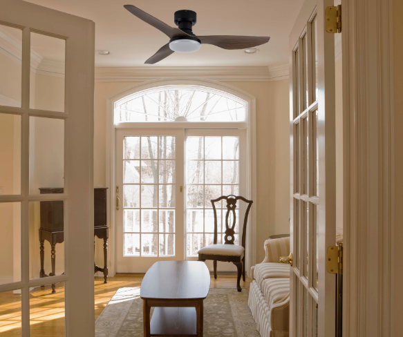 Fanco Co-Fan Hugger Low Ceiling Fan 48" with Optional Light Kit – Domaco